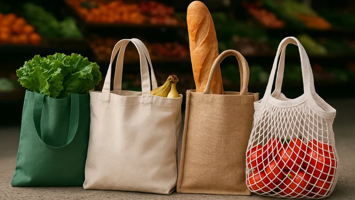 What Are Reusable Shopping Bags Made Of? A Complete Guide
